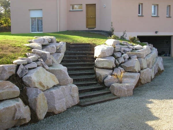 Travaux d'enrochement : quelle utilité pour votre terrain ? - Sotrama
